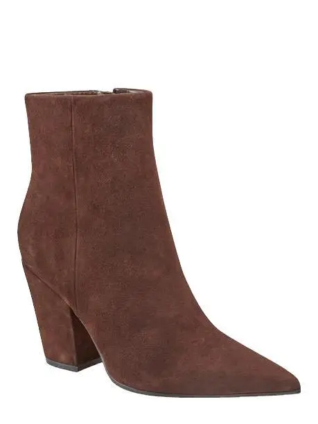 Marc Fisher Elynna Pointed Toe Bootie - Dark Brown 2