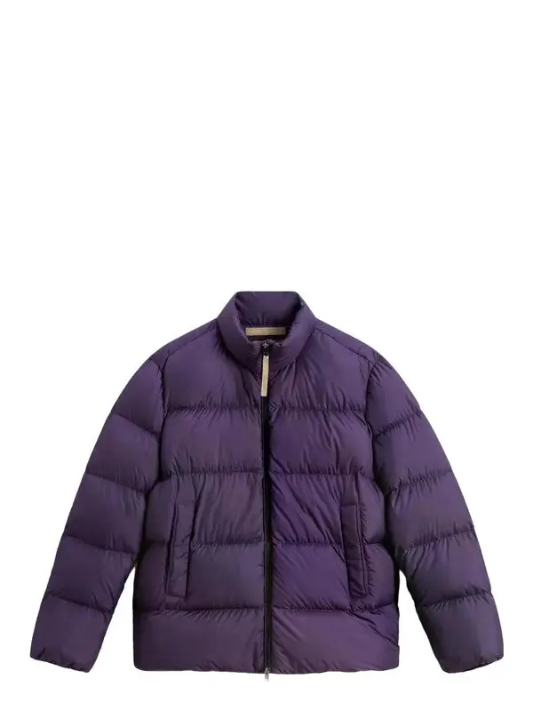 Woolrich Quilted High-neck Jacket - Purple