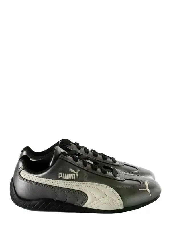 PUMA Metallic-finish Sneakers - Black