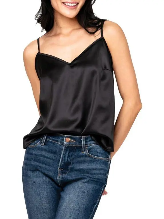 GIBSONLOOK Satin Camisole - Black