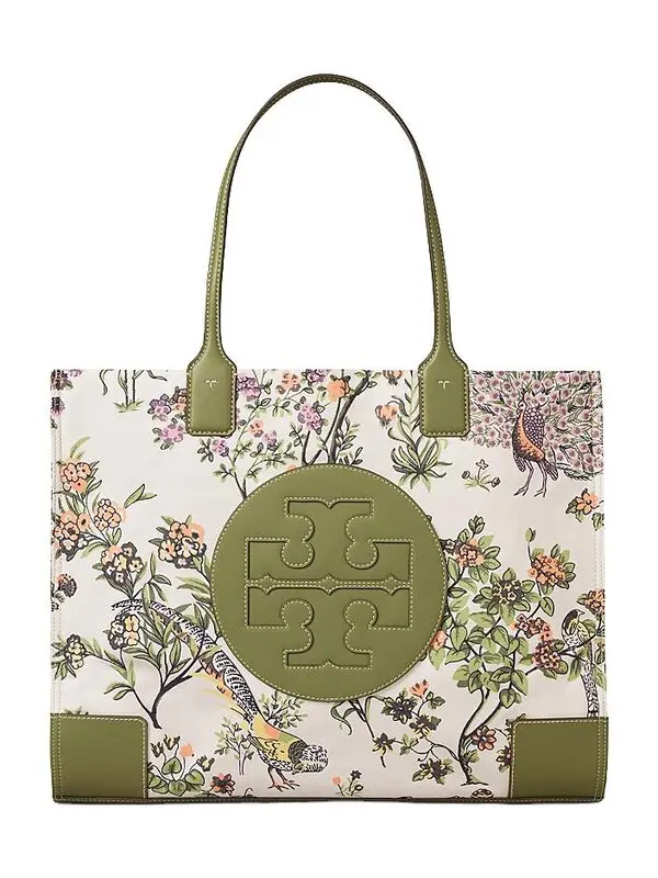 Tory Burch Ella Printed Tote - Winter Sage
