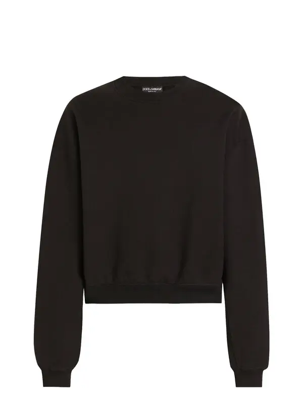 Dolce & Gabbana Long-sleeved Sweatshirt - Black