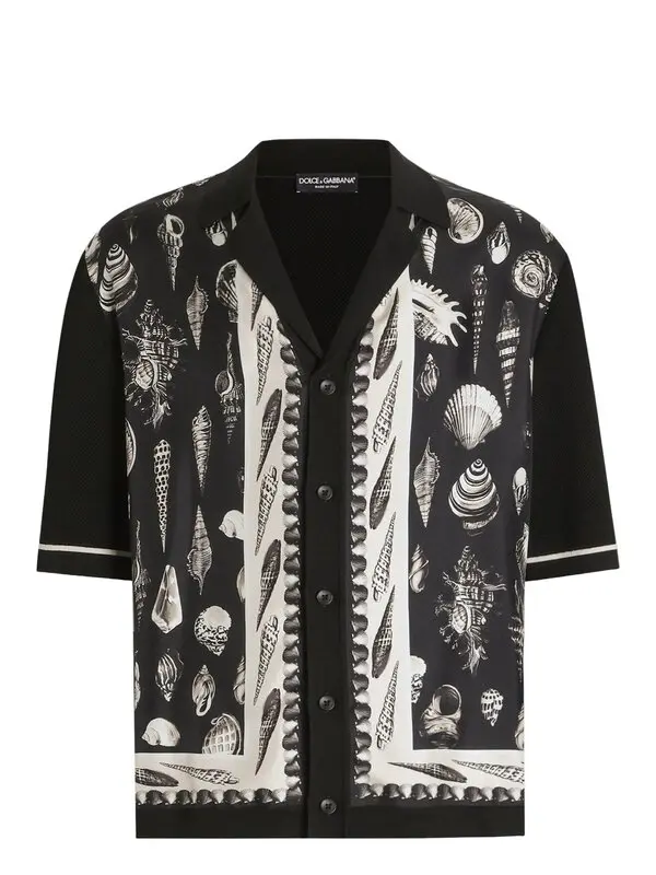 Dolce & Gabbana Silk And Cotton Shirt - Multicolor
