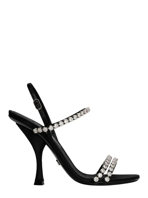 Dolce & Gabbana Keira 2.0 Rhinestone Chain Sandals - Multicolor