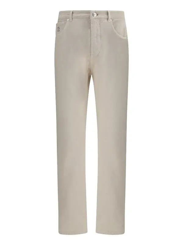 Brunello Cucinelli Dyed Jeans - Beige