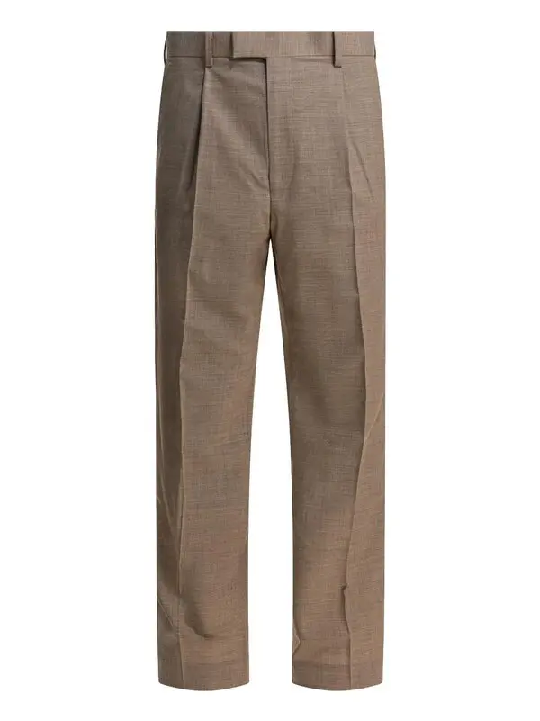 Auralee Tropical Wool Trousers - Beige