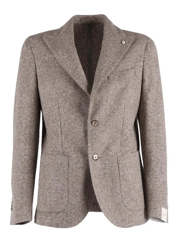 L.B.M. 1911 Single-breasted Jacket - Beige