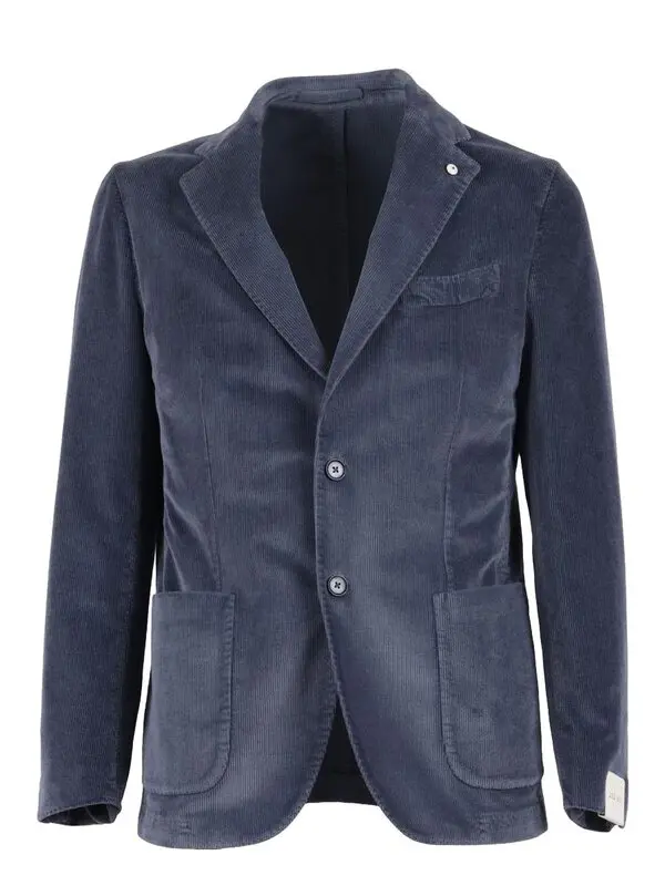 L.B.M. 1911 Single-breasted Jacket - Blue
