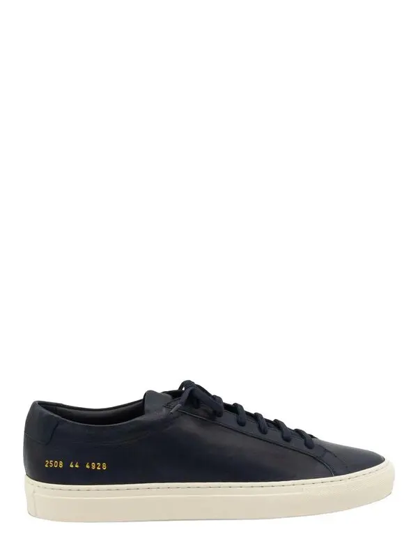 COMMON PROJECTS Leather Sneakers - Blue