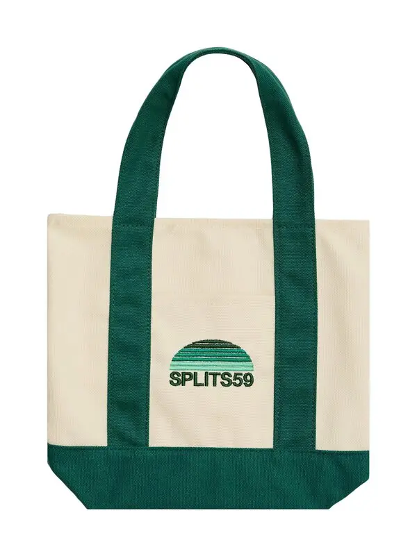 Splits59 Mini Canvas Tote Bag - Natural/arugula