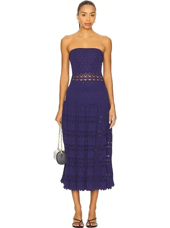 Alexis Payge Dress - Navy Blue