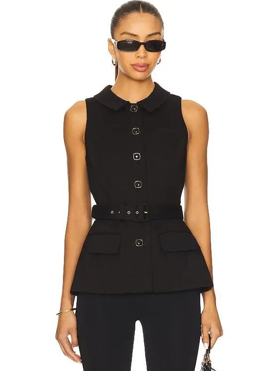 Cami Nyc Yarra Vest - Black