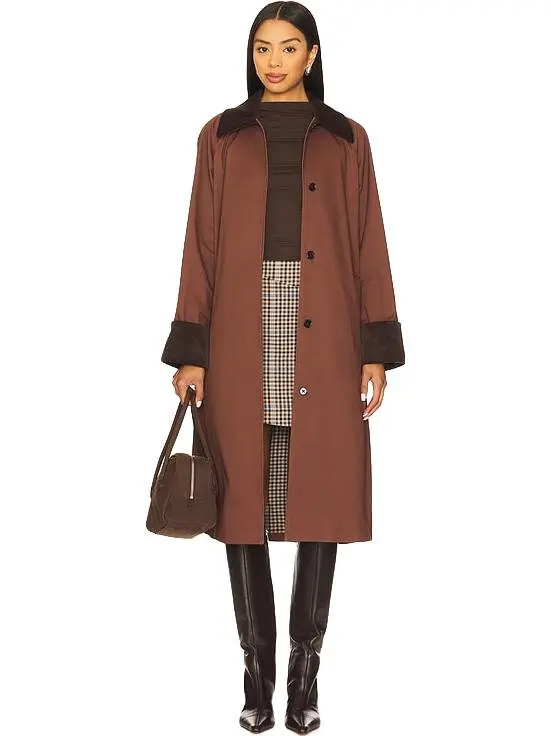 Rails Levy Coat - Raisin