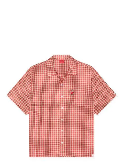 WORSHIP SUPPLIES Glazed And Confused Shirt In Red - Cherry Red