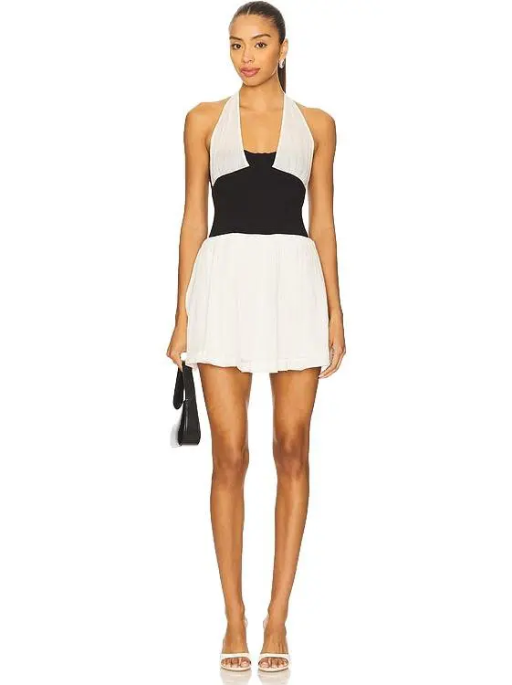 Free People X Babetown Mini Dress - Ivory Combo