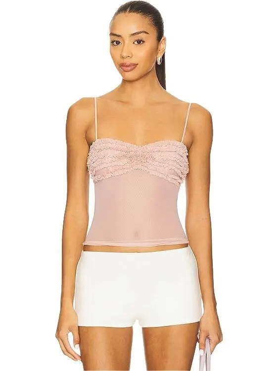 MORE TO COME Carmine Cami Top - Blush