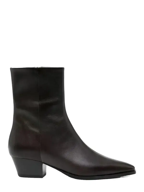 AeydĒ Pointed-toe Ankle Boots - Brown