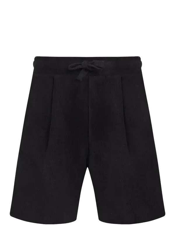 OSKLEN Dart-detailing Knee-length Shorts - Black