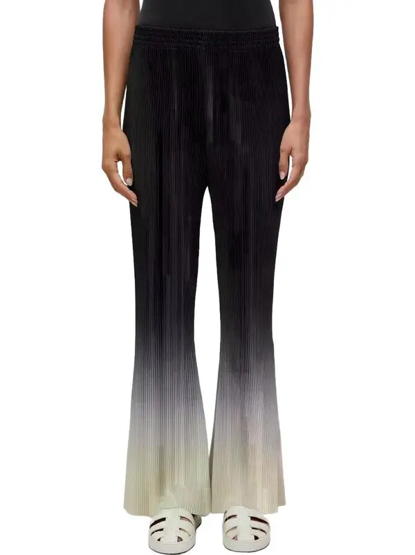OSKLEN Ombre Pleated Trousers - Black