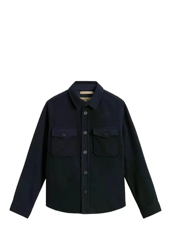 Woolrich Double-pocket Shirt Jacket - Blue