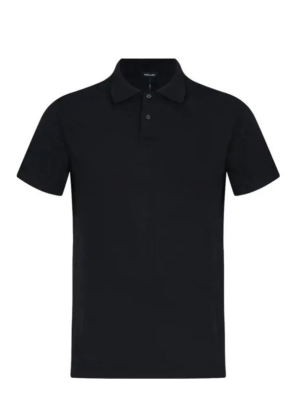 OSKLEN Classic Polo Shirt - Black