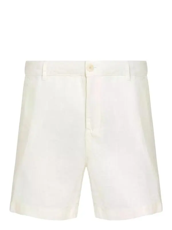 OSKLEN Linen Bermuda Shorts - Neutrals