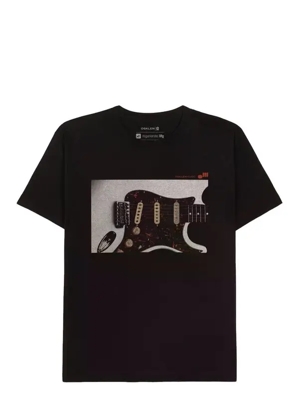 OSKLEN Electric Guitar T-shirt - Black
