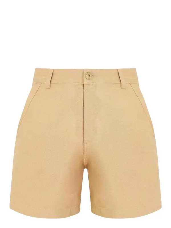 OSKLEN Cotton Bermuda Shorts - Neutrals