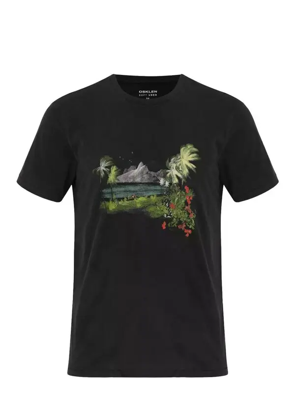 OSKLEN Soft Used Rio T-shirt - Black