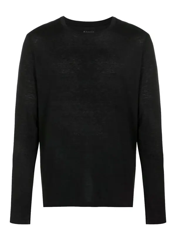 OSKLEN Round-neck Jersey T-shirt - Black
