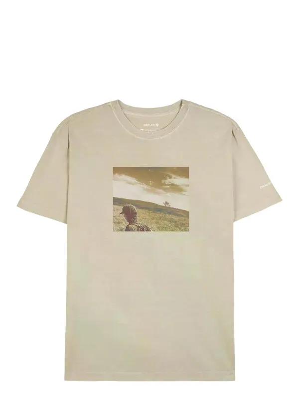 OSKLEN Stone Trkk College Mc T-shirt - Neutrals