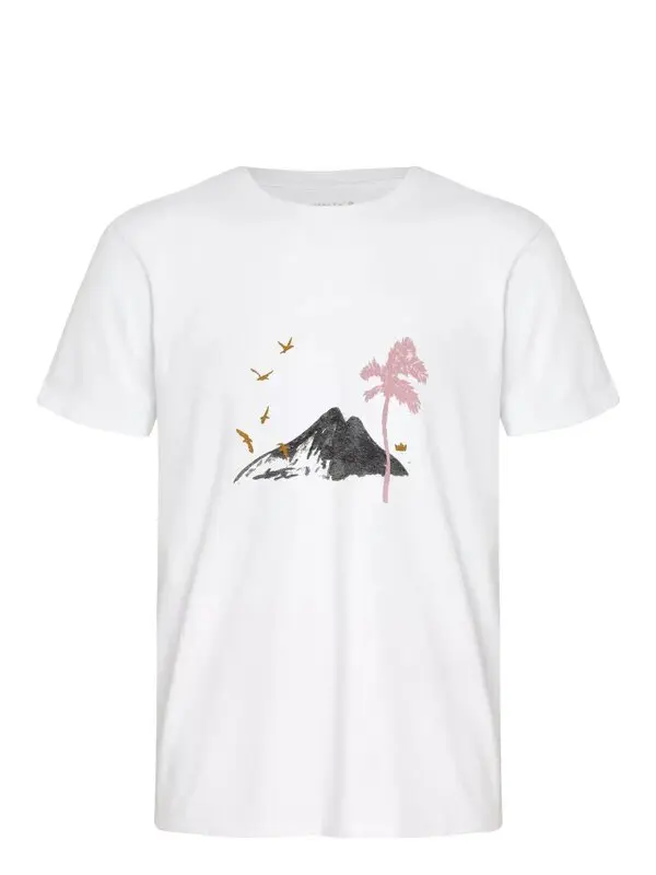 OSKLEN Stone Rio Paint T-shirt - White