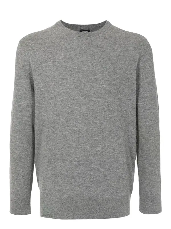 OSKLEN Fine-ribbed Mélange Jumper - Grey
