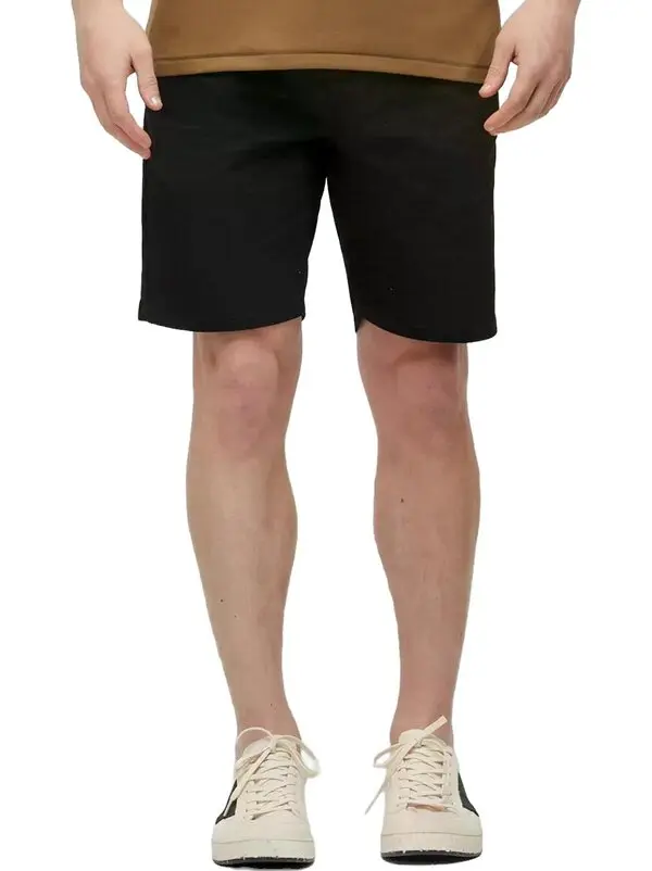 OSKLEN Blithe Cotton Chinos Shorts - Black