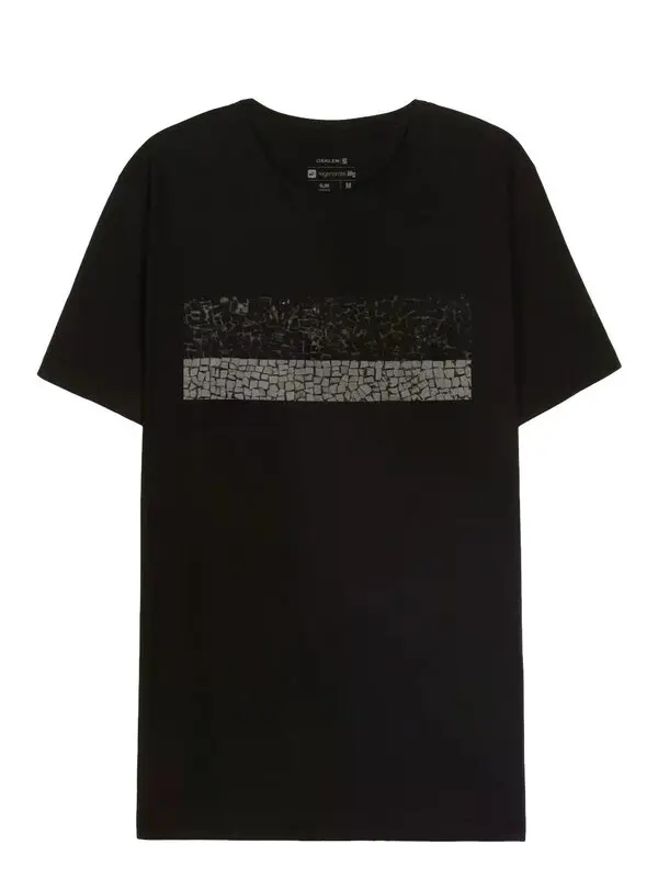 OSKLEN Vintage Calçadão T-shirt - Black