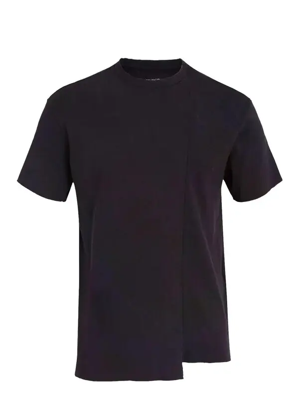 OSKLEN Mix Assimetrica T-shirt - Black