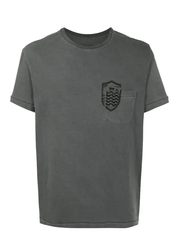 OSKLEN Logo-print Cotton T-shirt - Grey