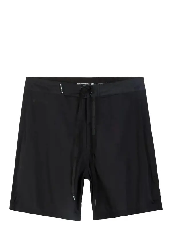 OSKLEN Logo-print Swim Shorts - Black