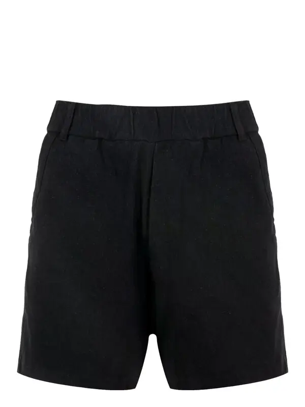 OSKLEN Elasticated Waist Jersey Shorts - Black