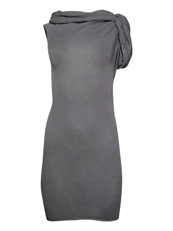 Rick Owens Draped Twist Top - Grey