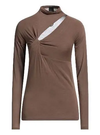 Pinko Long Sleeve Turtleneck T-shirt - Brown