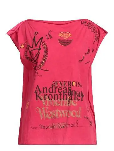 ANDREAS KRONTHALER X VIVIENNE WESTWOOD Printed T-shirt - Magenta
