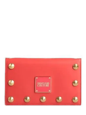 Versace Textile Fiber Handbag - Tomato Red