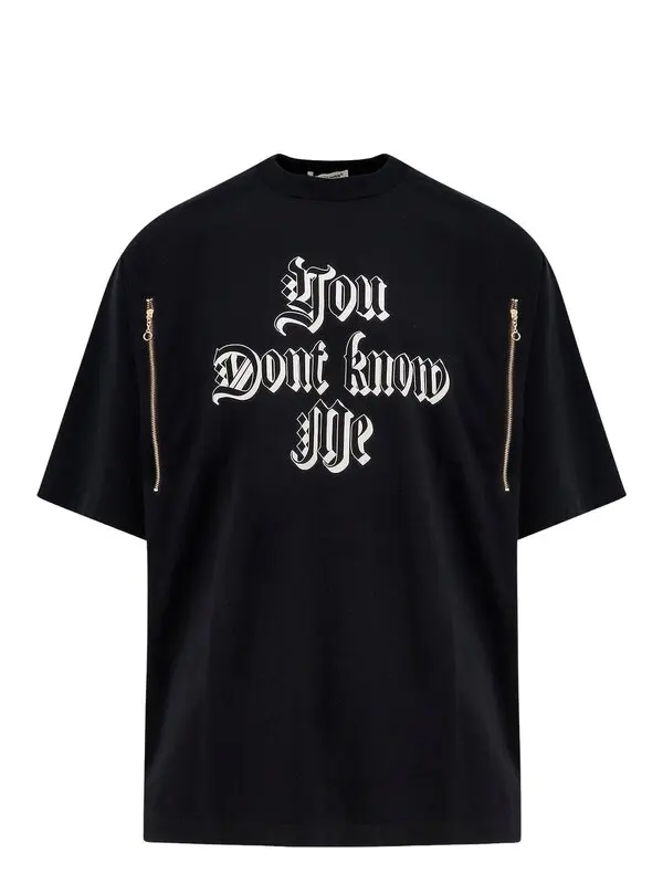 UNDERCOVERISM Cotton Tshirt - Black
