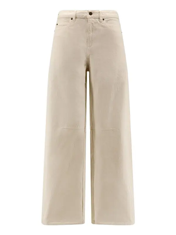 Soeur Gaspard Denim Trousers - White
