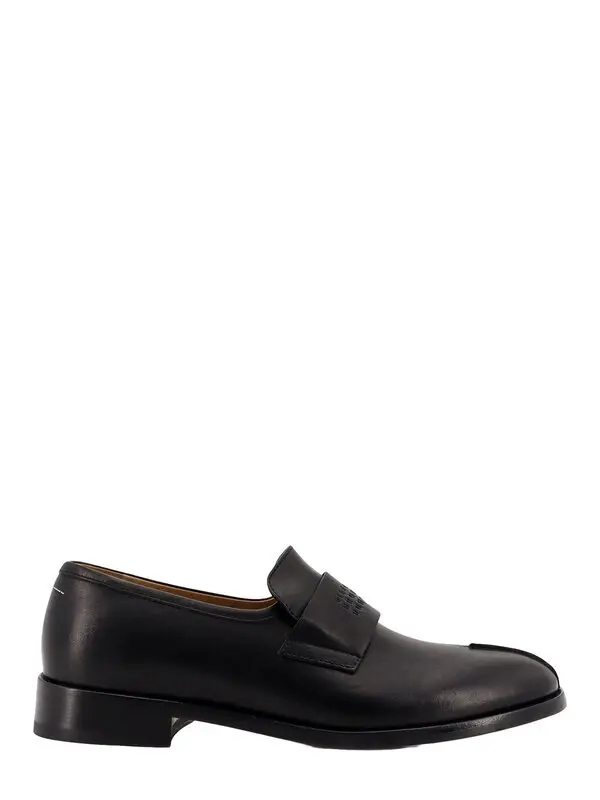 MAISON MARGIELA Leather Loafers - Black