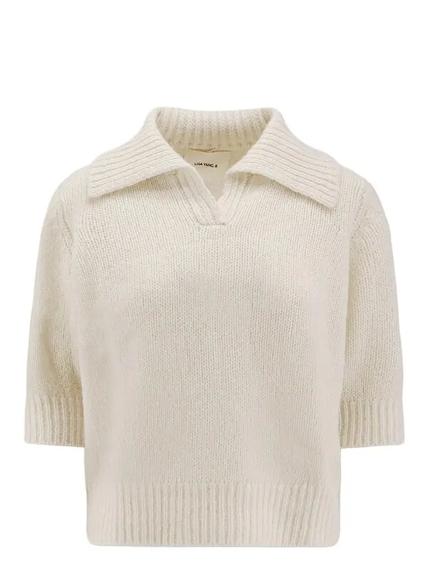 LISA YANG Cashmere And Silk Sweater - White