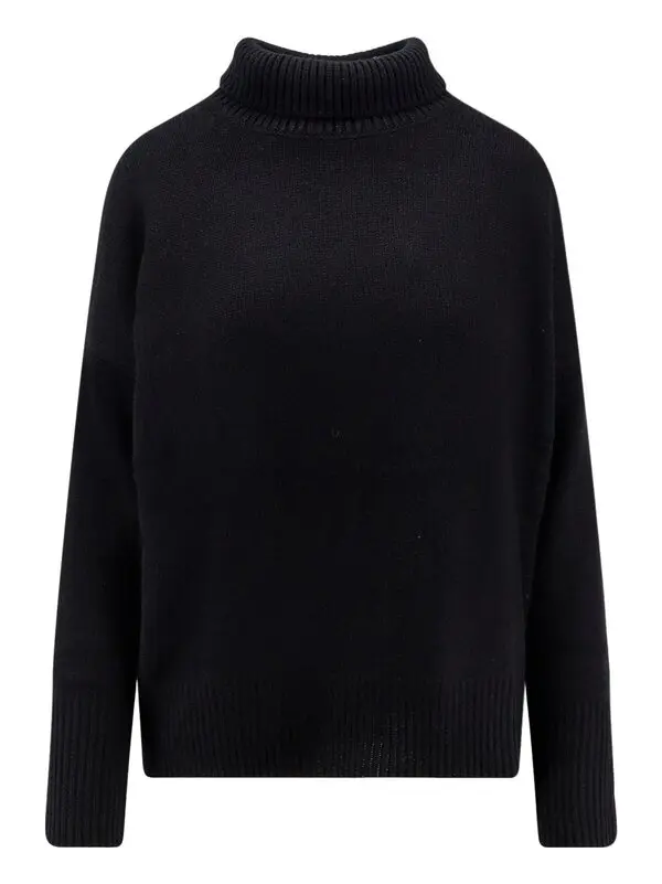 LISA YANG Heidi Cashmere Turtleneck - Black