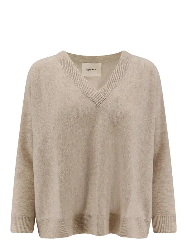 LISA YANG Kenny Cashmere Sweater - Beige