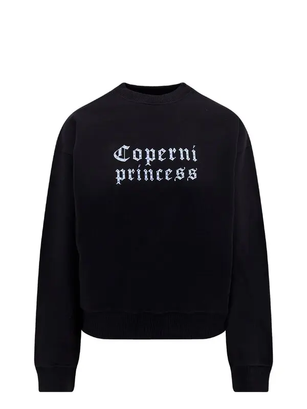 Coperni Disney X Princess Cotton Sweatshirt - Black